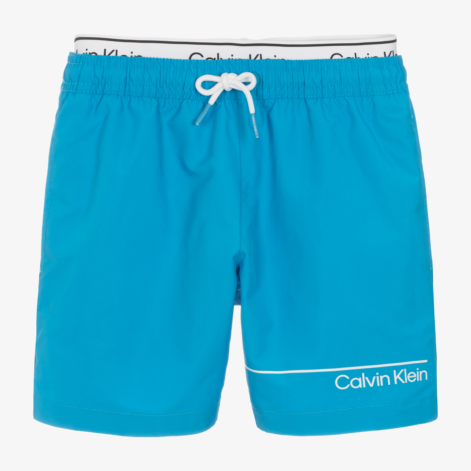 Calvin Klein Boys Blue Swim Shorts