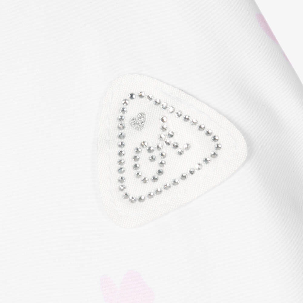 A Dee - Baby Girls White Coat | Childrensalon Outlet