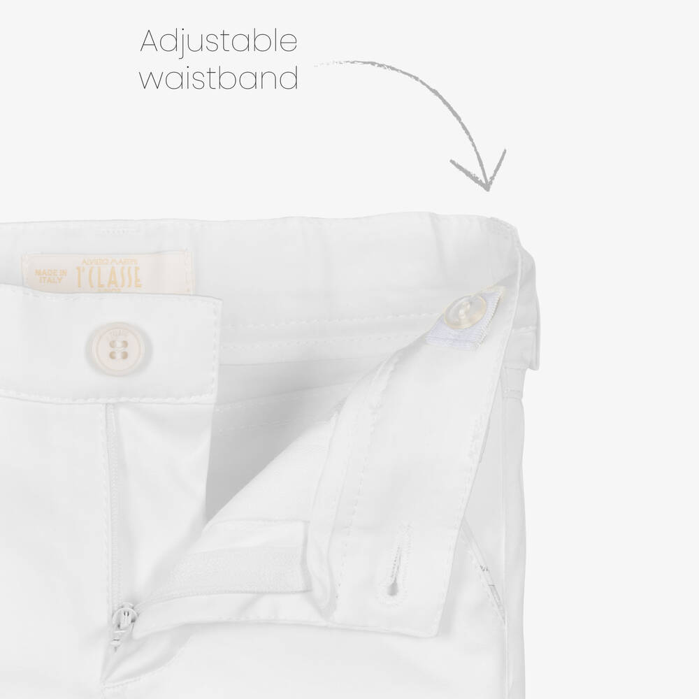 Alviero Martini - Baby Boys White Geo Map Suit | Childrensalon Outlet