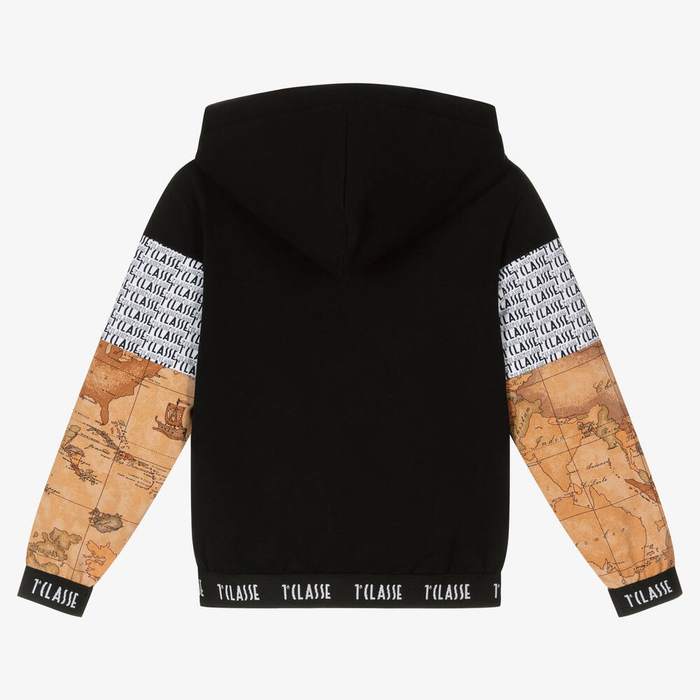 Alviero Martini - Черный спортивный костюм с картой мира ...