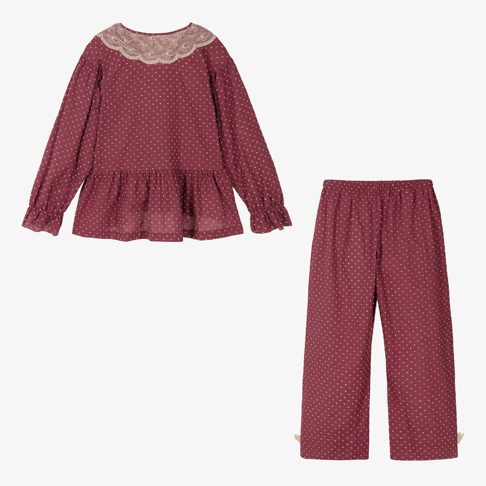 AMIKI Children - Teen Girls Red Pyjamas | Childrensalon Outlet