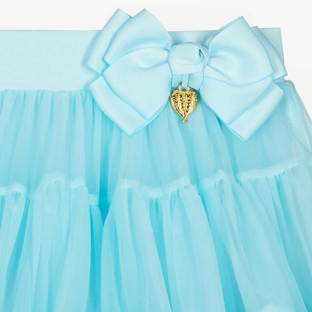 Angel's Face - Girls Blue Tulle Tutu Skirt | Childrensalon Outlet