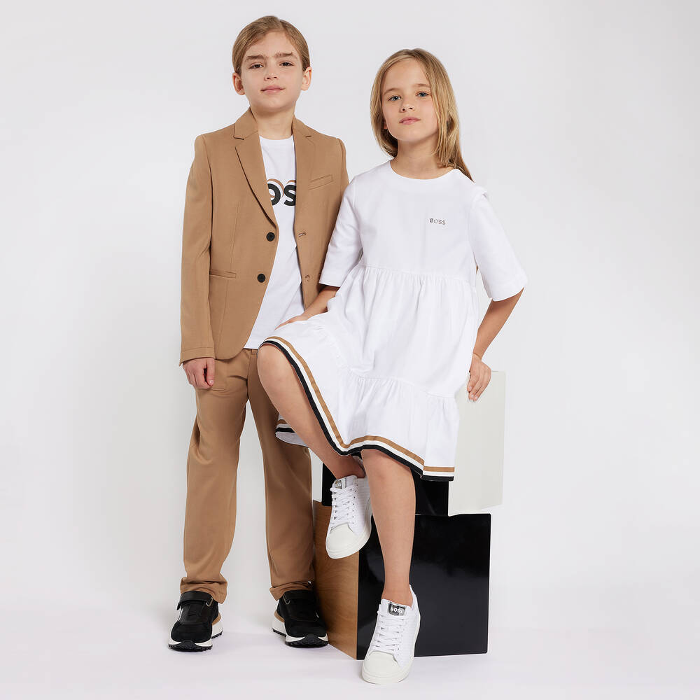 Girls hugo boss dress store