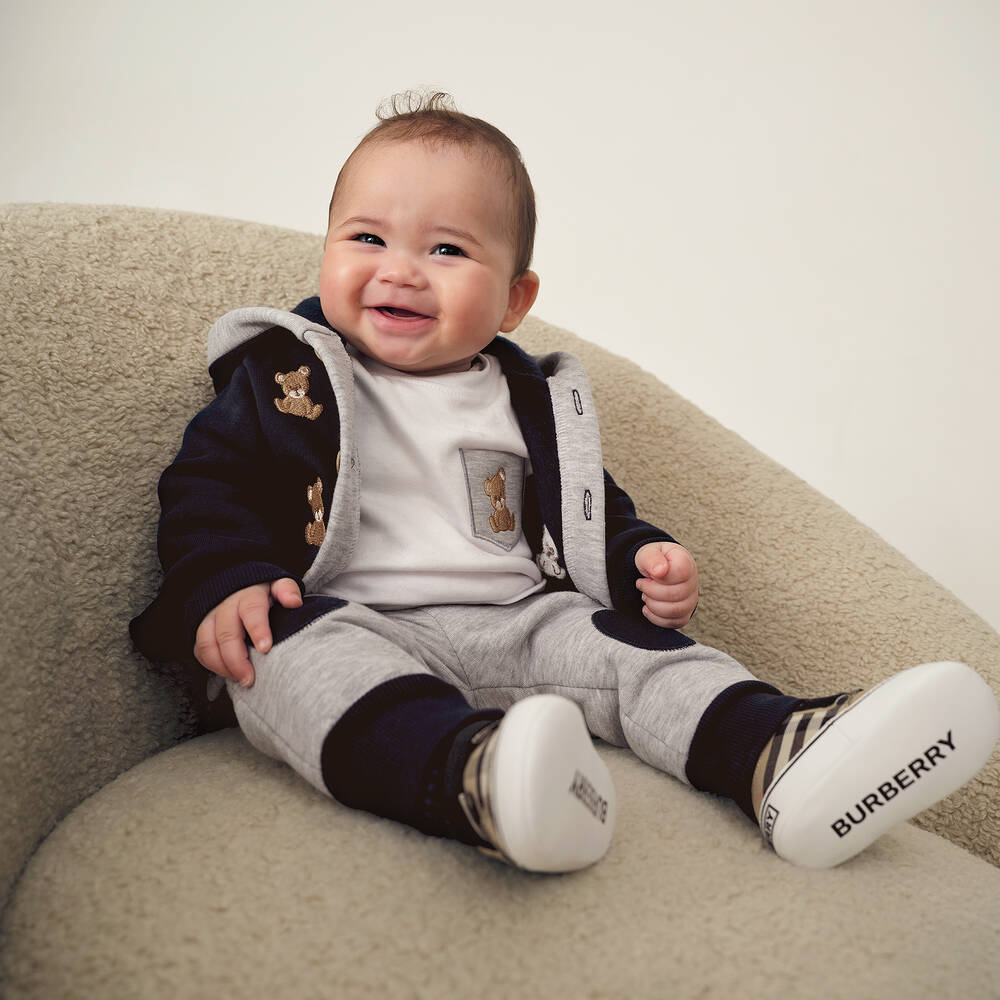 Burberry - Beige Vintage Check Baby Shoes | Childrensalon Outlet