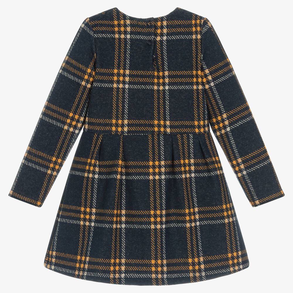 Everything Must Change - Grey & Orange Check Dress | Childrensalon Outlet Everything Must Change - Grey & Orange Check Dress | Childrensalon Outlet