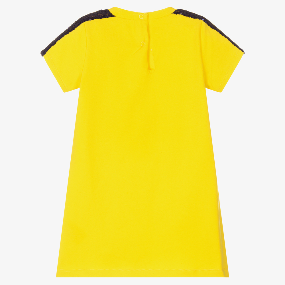 Everything Must Change - Yellow Donald Duck Dress | Childrensalon Outlet