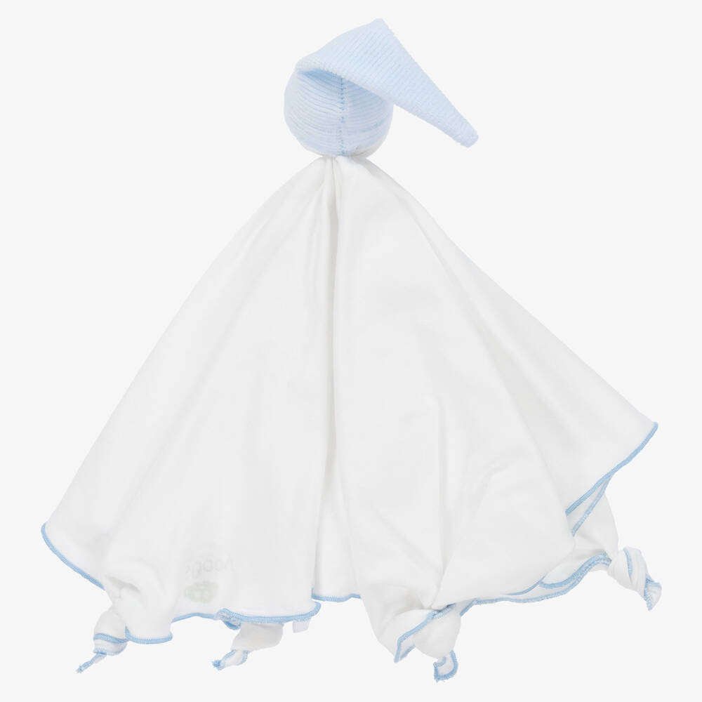 FS Baby - Boys White Organic Cotton Doudou (41cm) | Childrensalon Outlet