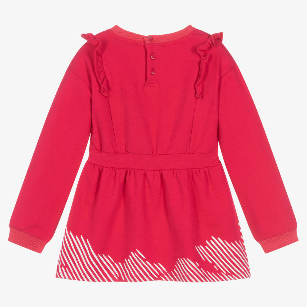 Fun Fun Girls Pink Cotton Dress Childrensalon Outlet fun-fun-girls-pink-cotton-dress-childrensalon-outlet