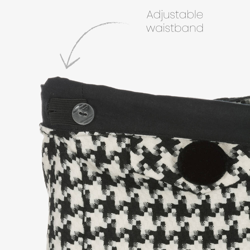 Giamo - Girls Houndstooth Shorts | Childrensalon Outlet