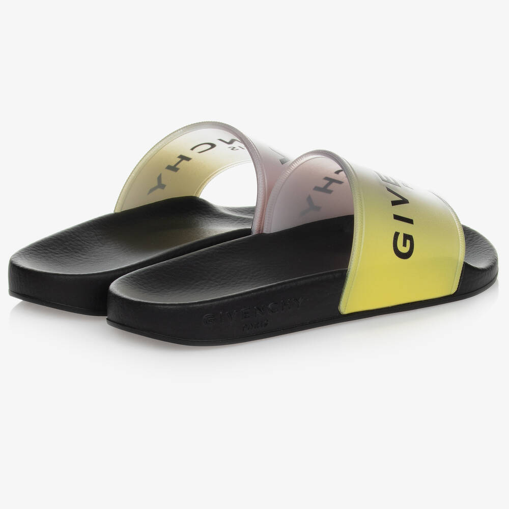 Givenchy - Multi-Toned Logo Sliders | Childrensalon Outlet