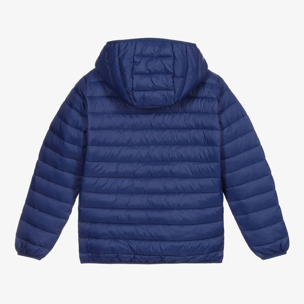 Guess - Blouson bleu matelassé | Childrensalon Outlet