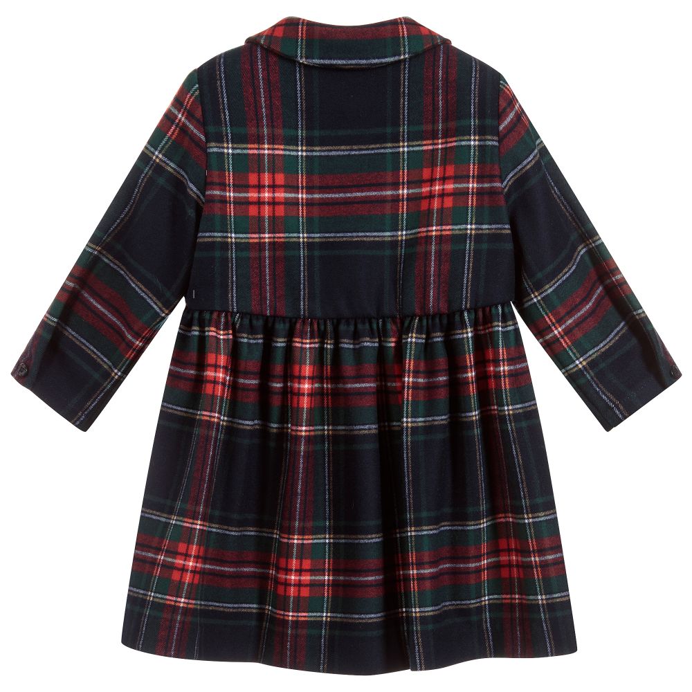 Il Gufo - Blue & Red Tartan Dress | Childrensalon Outlet