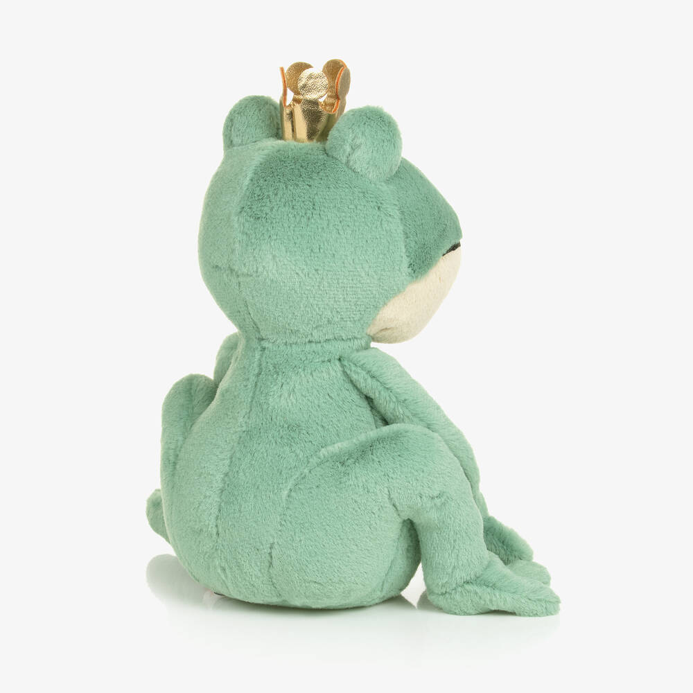 Jellycat - Green Fabian Frog Prince Soft Toy (23cm) | Childrensalon Outlet
