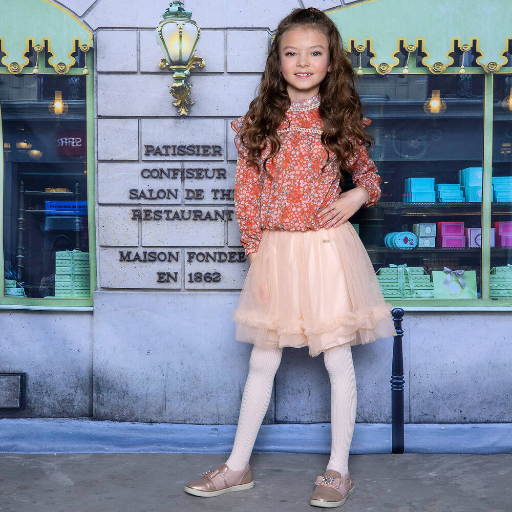 Le Chic - Girls Pink Tulle Pettiskirt | Childrensalon Outlet