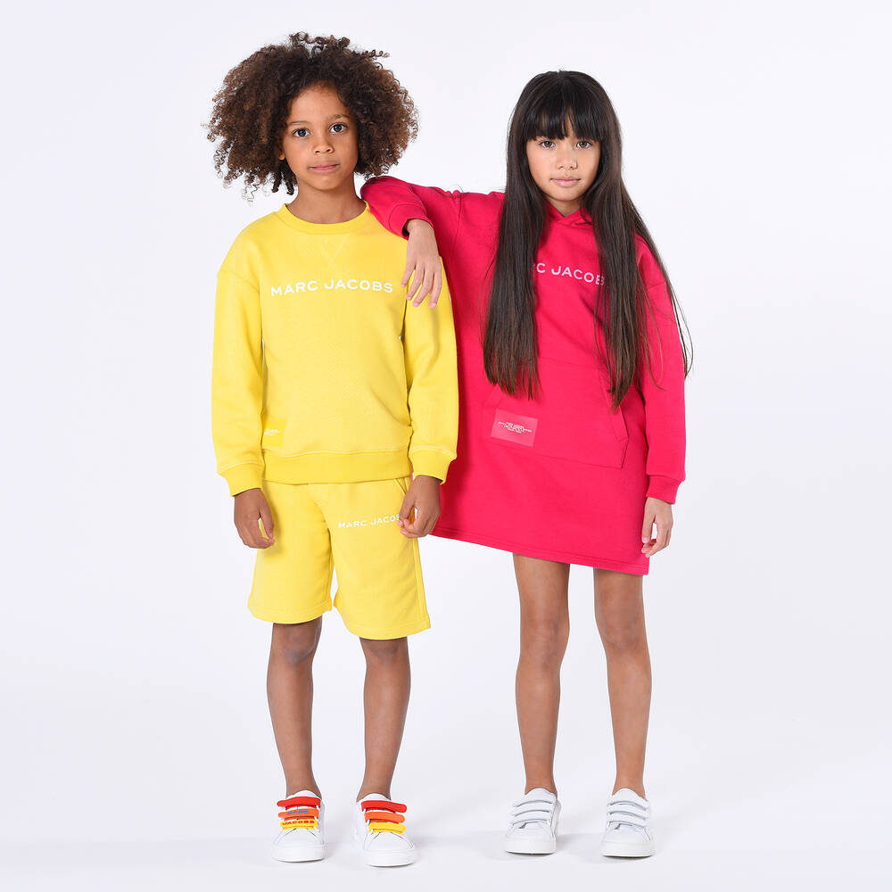 MARC JACOBS - Yellow Cotton Shorts | Childrensalon Outlet