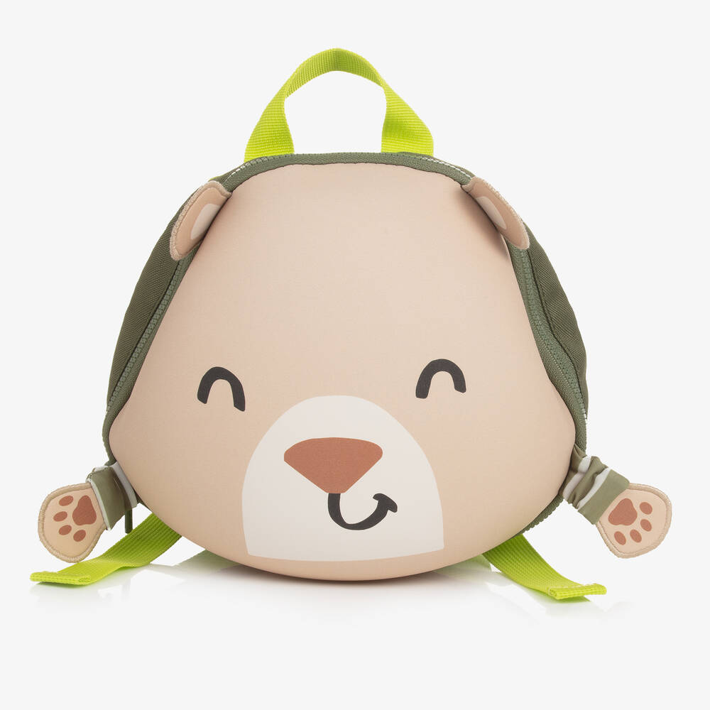 Mayoral - Beige Bear Backpack (21cm) | Childrensalon Outlet