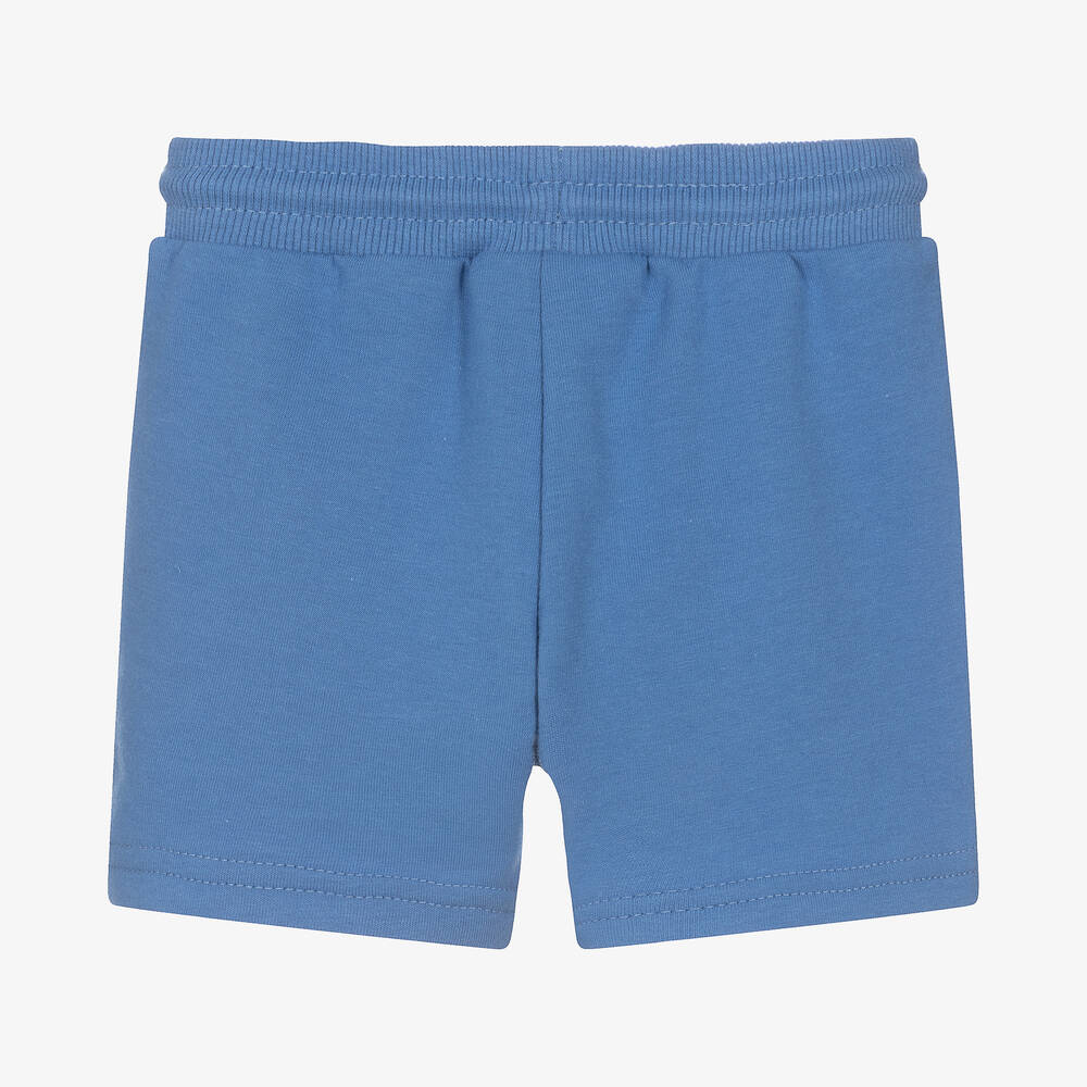 Mayoral - Boys Blue Cotton Jersey Shorts | Childrensalon Outlet