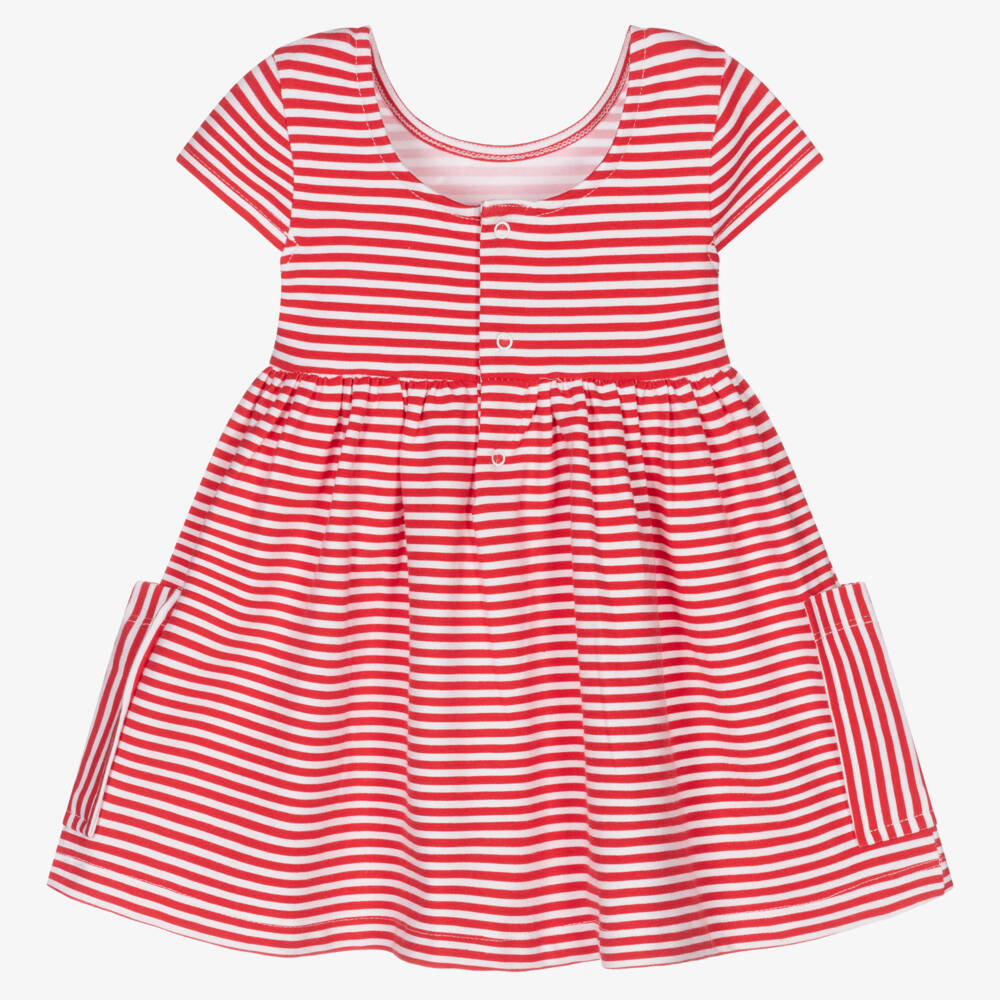 Mayoral - Girls Red Cherries Dress | Childrensalon Outlet