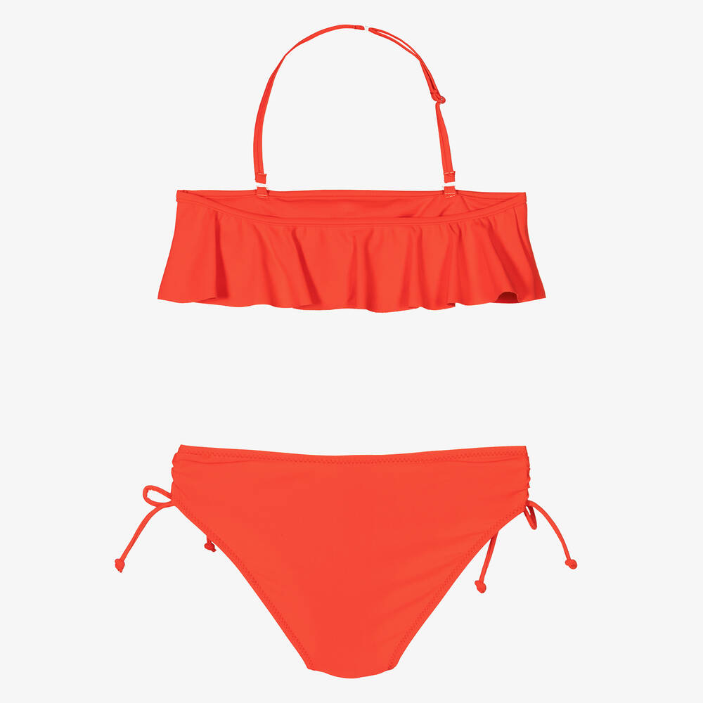 Mayoral - Girls Red Ruffle Bikini | Childrensalon Outlet