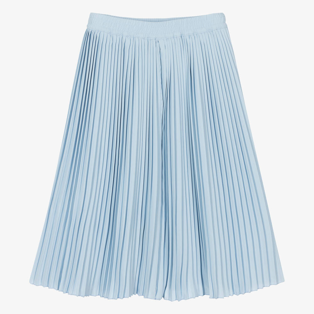 Baby blue pleated skirt store