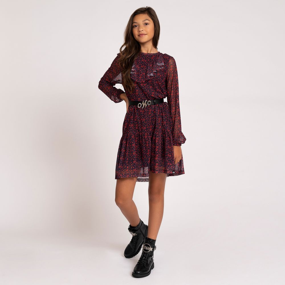 NIK&NIK - Teen Girls Black Logo Belt | Childrensalon Outlet