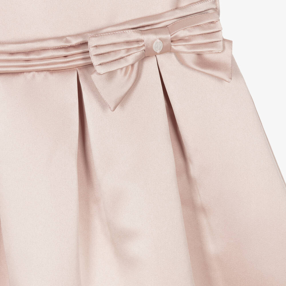 Patachou - Robe rose en satin fille | Childrensalon Outlet