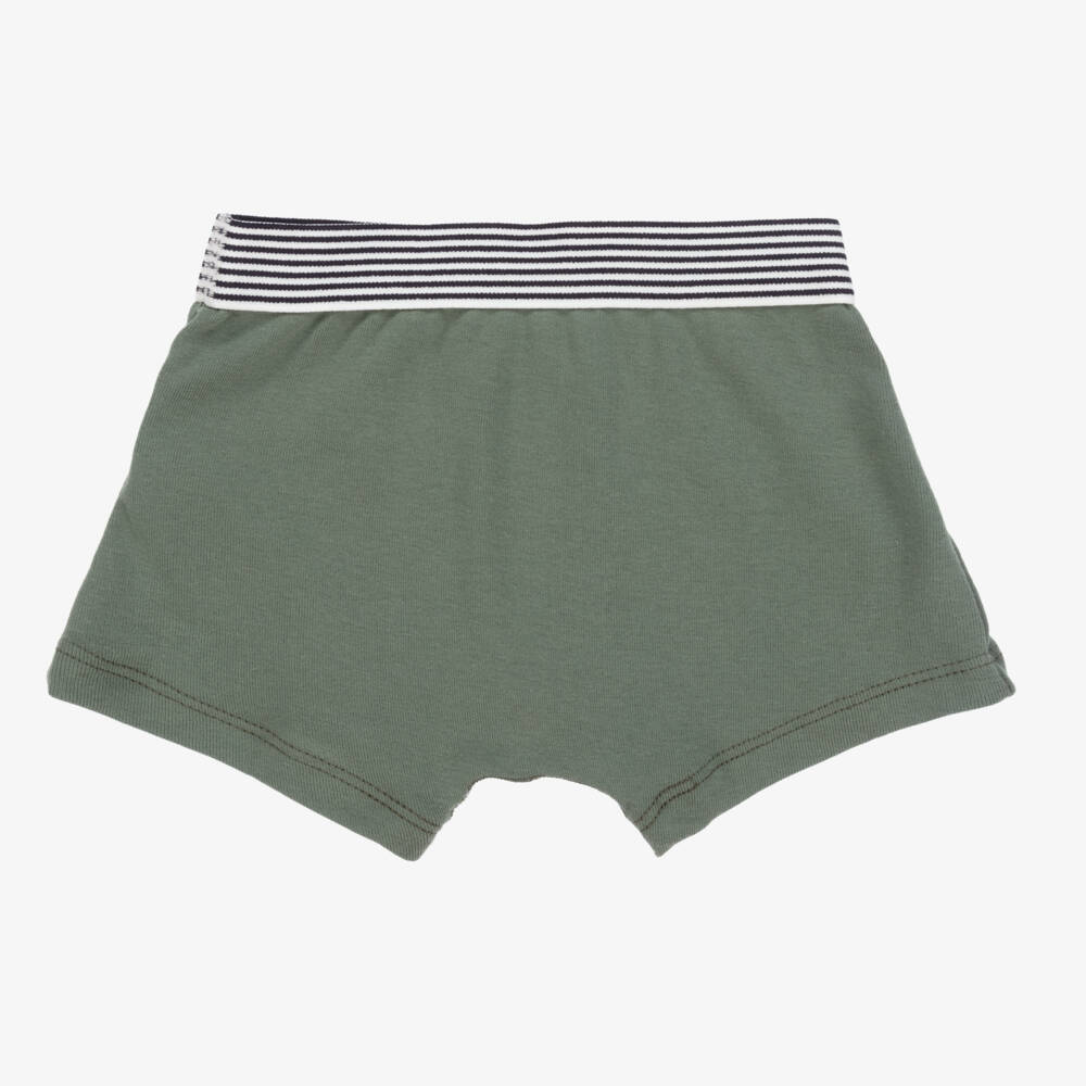 Petit Bateau - Boys Cotton Boxers Set in Blue | Childrensalon Outlet