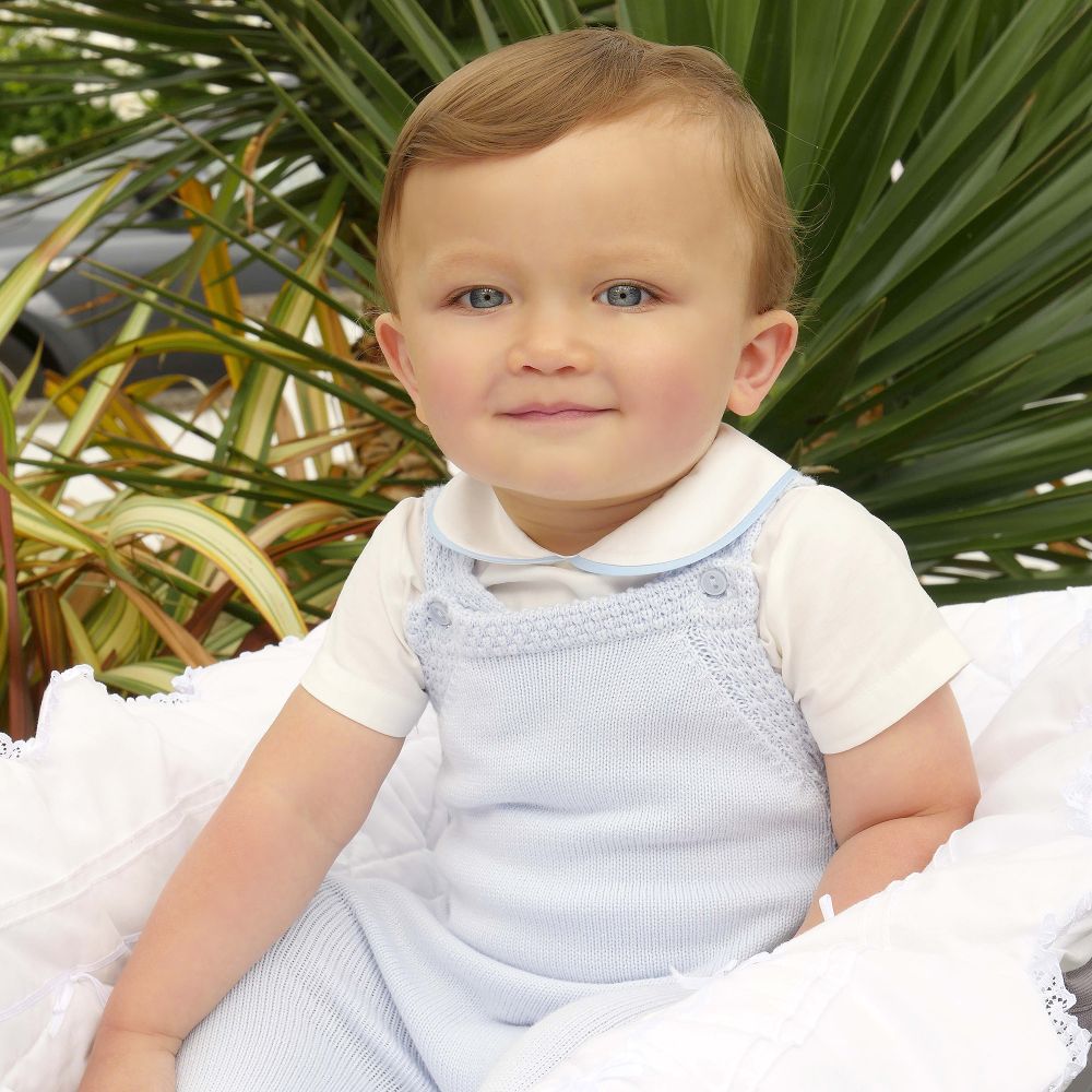 Rachel Riley - Baby Ivory Cotton Bodysuit | Childrensalon Outlet