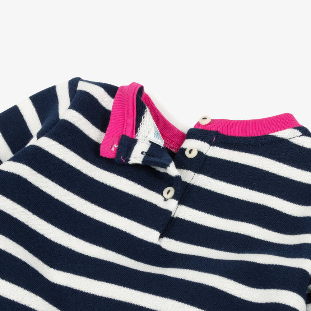Ralph Lauren - Girls Nautical Stripe Jersey Dress | Childrensalon Outlet