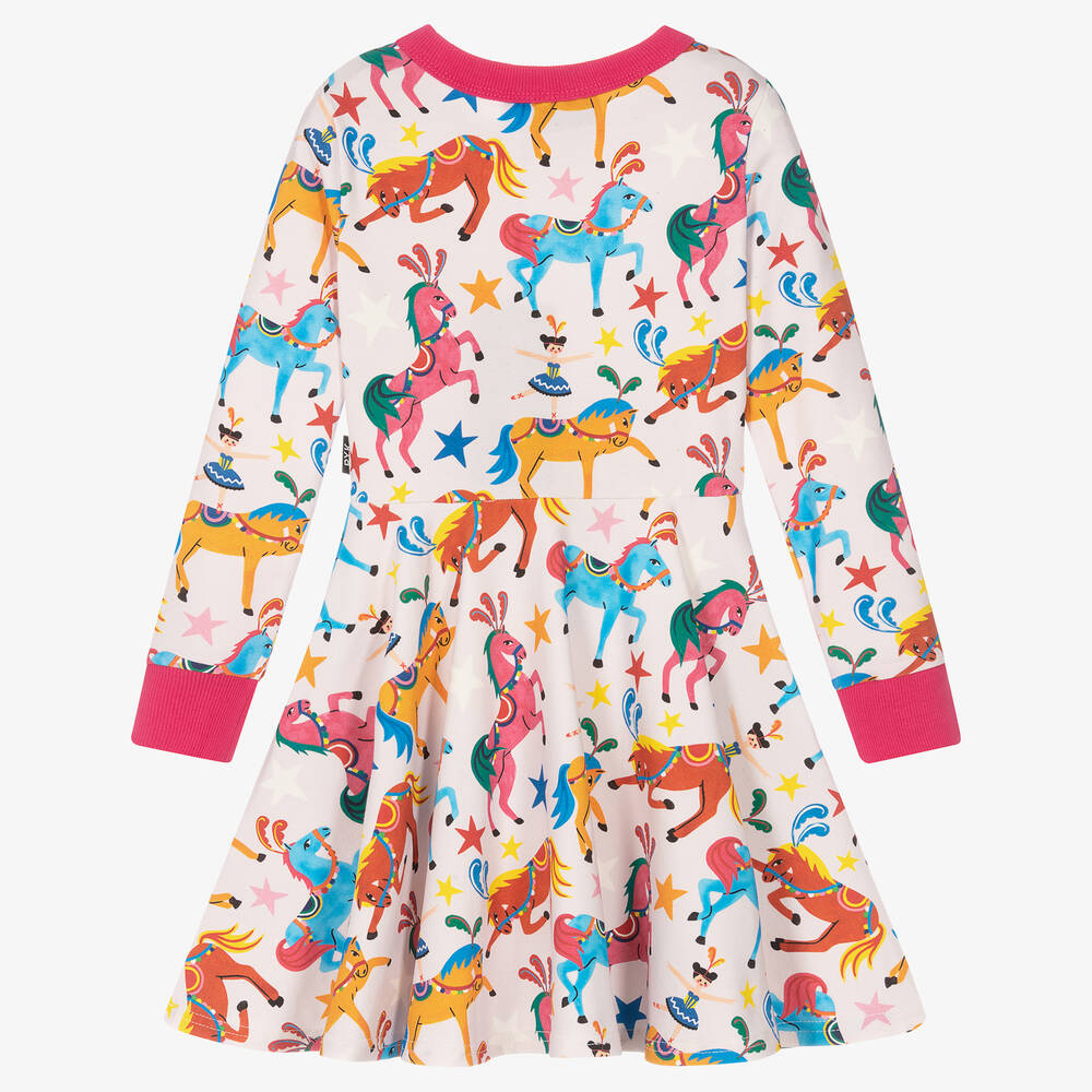 Rock Your Baby - Girls Pink Parade Horses Dress | Childrensalon Outlet