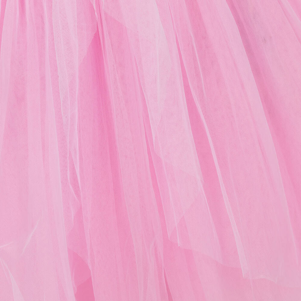 Rock Your Baby - Pink Sorbet Unicorn Tulle Dress | Childrensalon Outlet