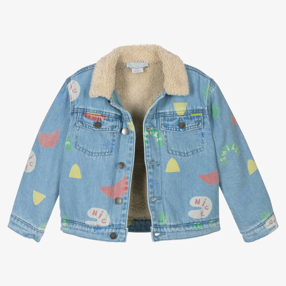 Stella McCartney Kids - Boys Blue Denim Jacket | Childrensalon Outlet