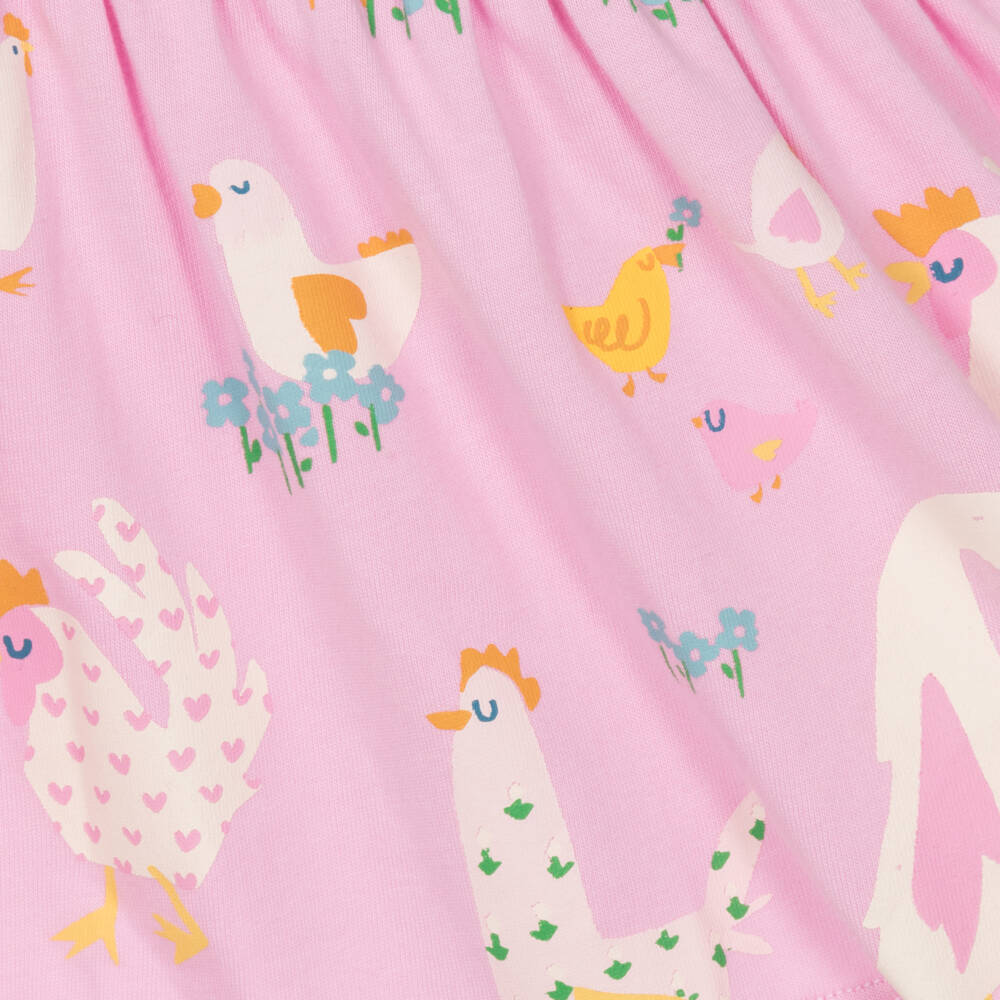 Stella McCartney Kids - Girls Pastel Animal Pattern Dress ...
