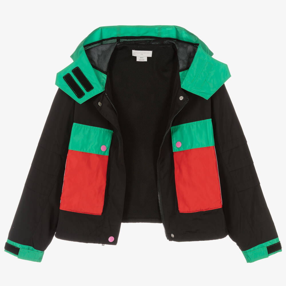 Stella McCartney Kids - Teen Girls Colorblock Jacket | Childrensalon Outlet