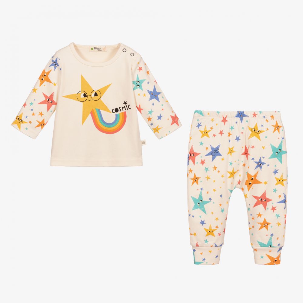 The Bonniemob - Organic Cotton Trouser Set | Childrensalon Outlet