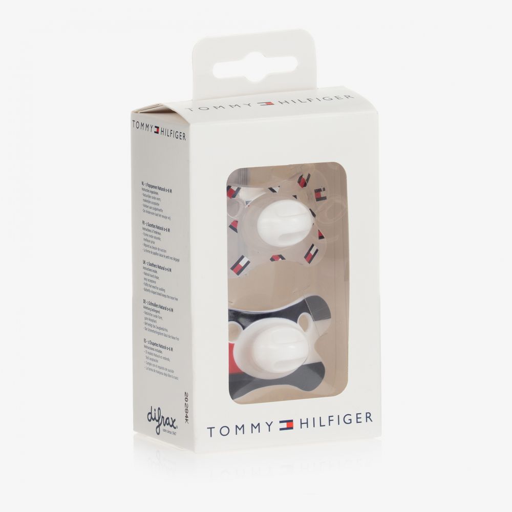 Tommy Hilfiger - Blue & White Dummies (2 Pack) | Childrensalon Outlet