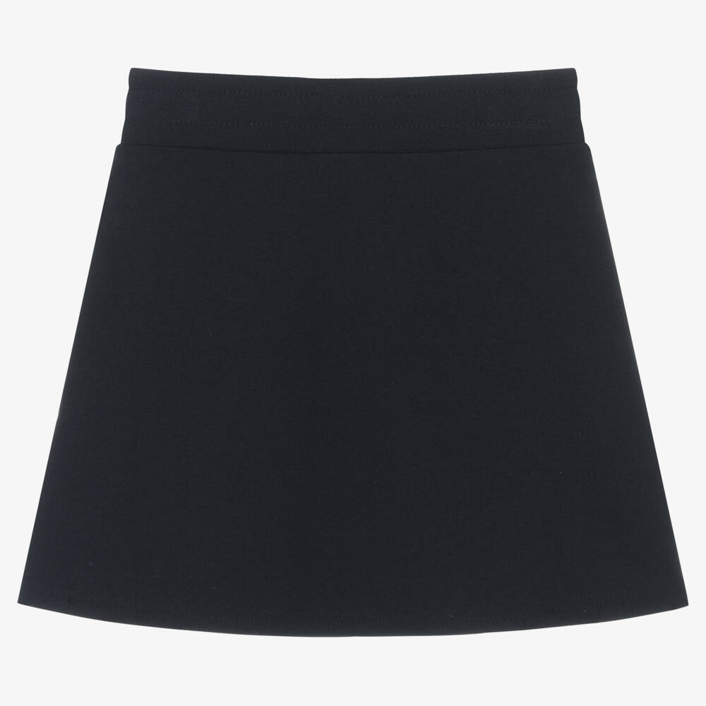 Tommy Hilfiger - Girls Blue Global Stripe Jersey Skirt | Childrensalon ...