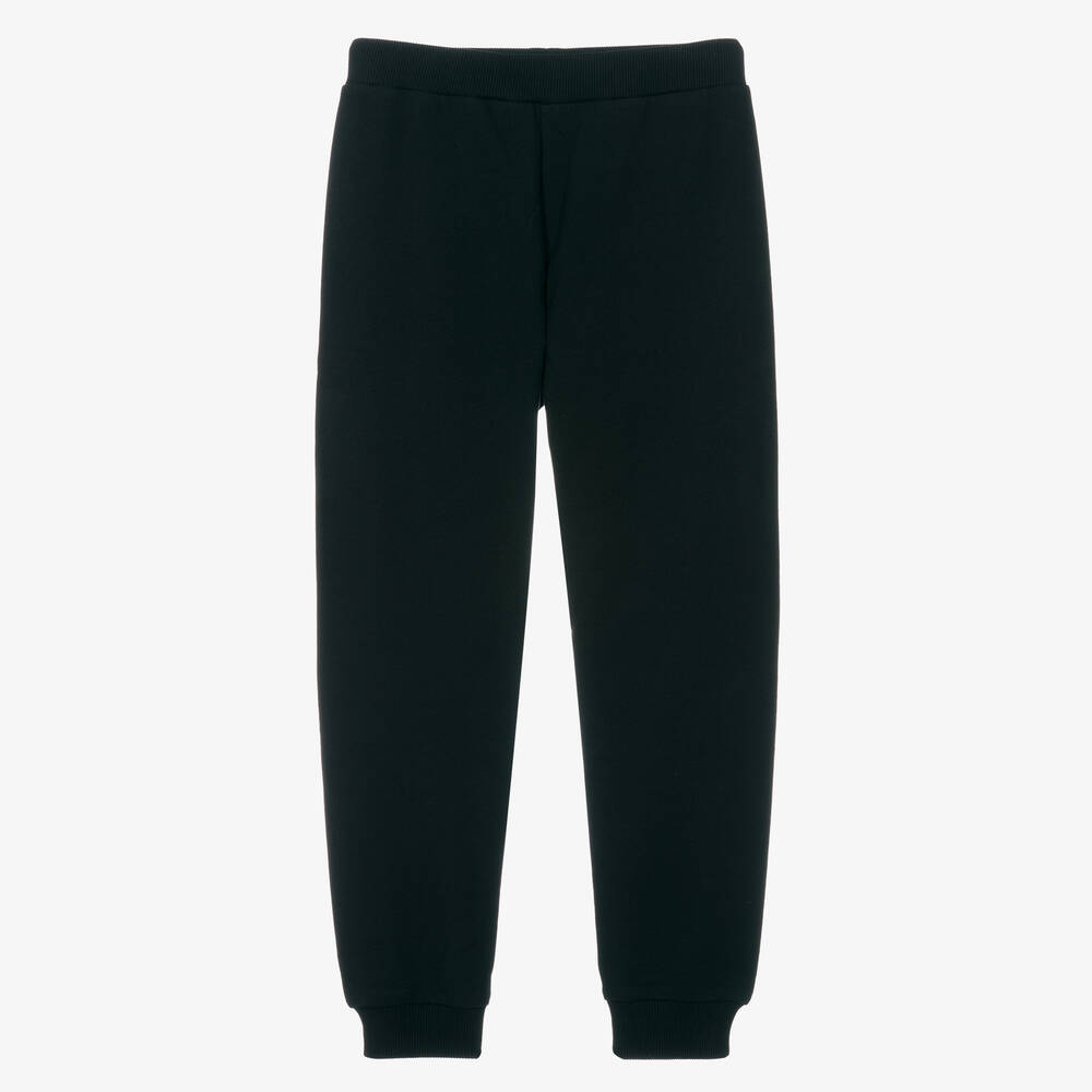 Versace - Teen Boys Black Cotton Medusa Joggers | Childrensalon Outlet