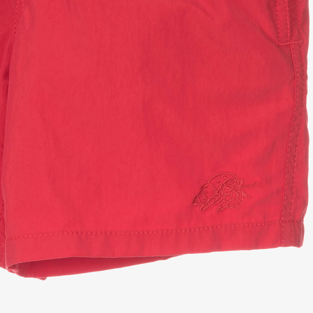 Vilebrequin - Teen Boys Red Water-Reactive Swim Shorts | Childrensalon ...