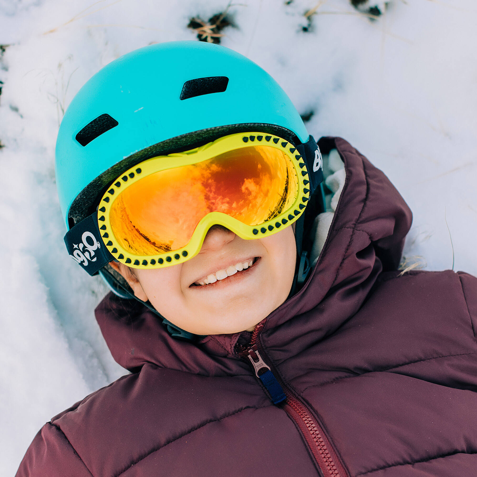 Bling2o - Boys Black and Yellow Ski Goggles | Childrensalon Outlet