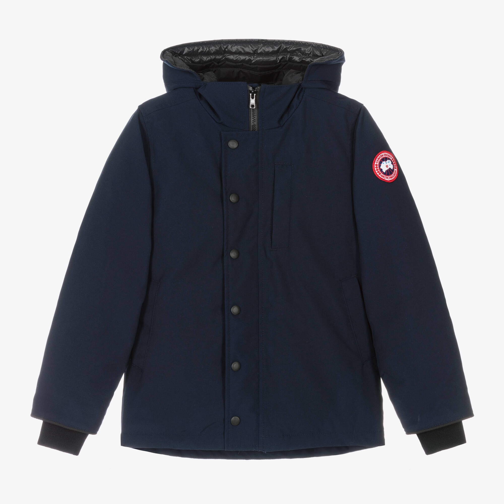 Blue Down Padded Logan Parka Jacket | Childrensalon Outlet