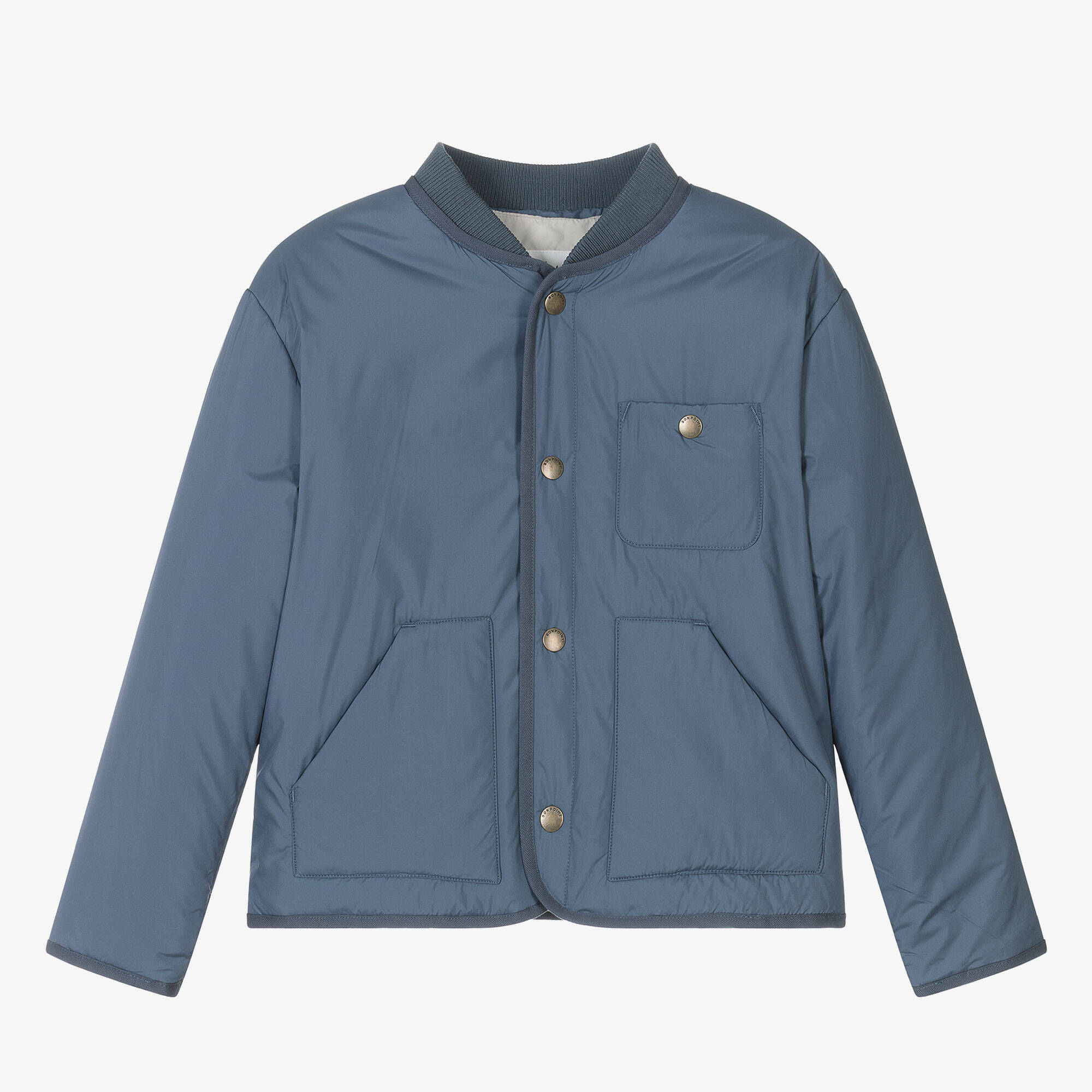 Bonpoint - Teen Boys Dusky Blue Jacket | Childrensalon Outlet
