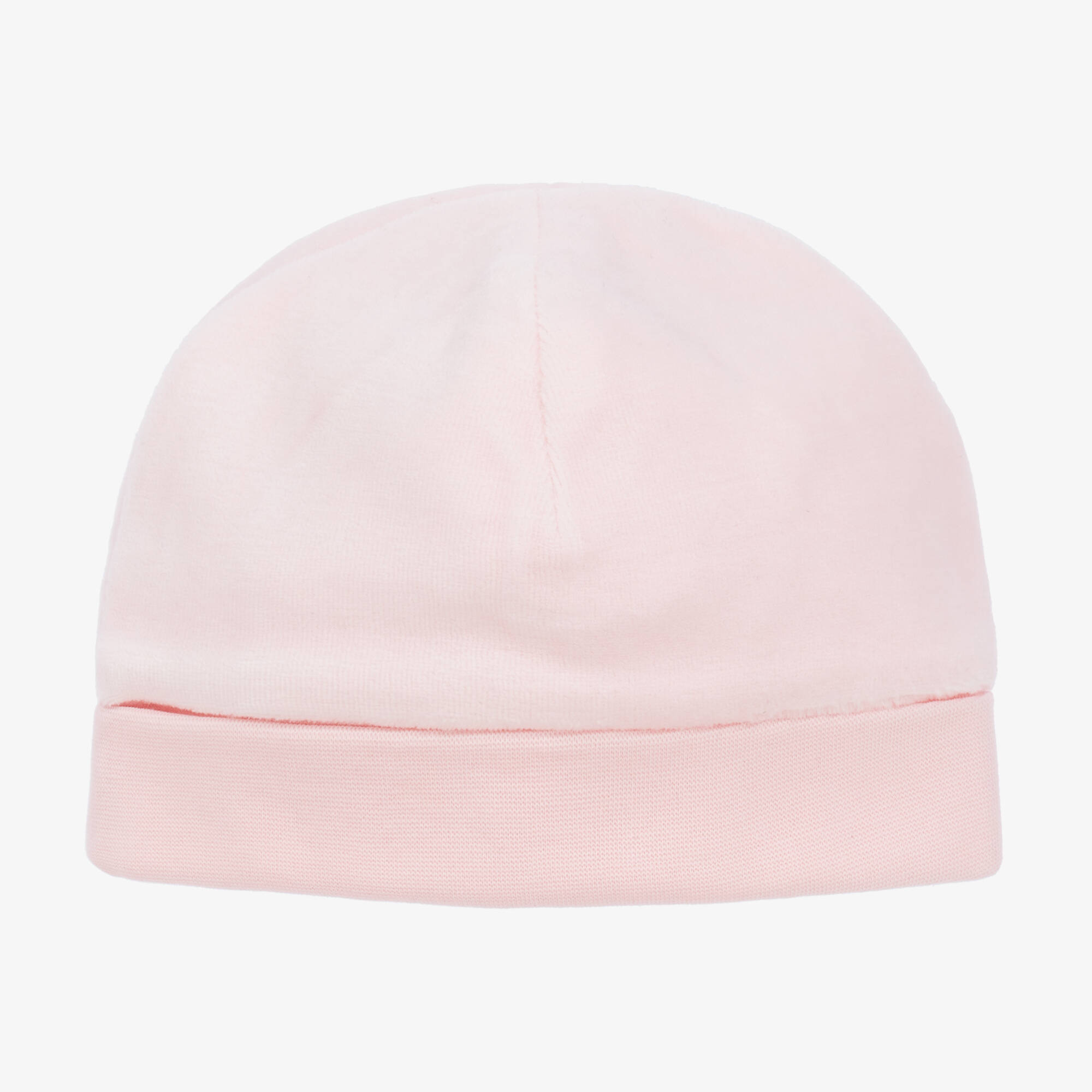 BOSS - Baby Girls Pink Velour Hat | Childrensalon Outlet