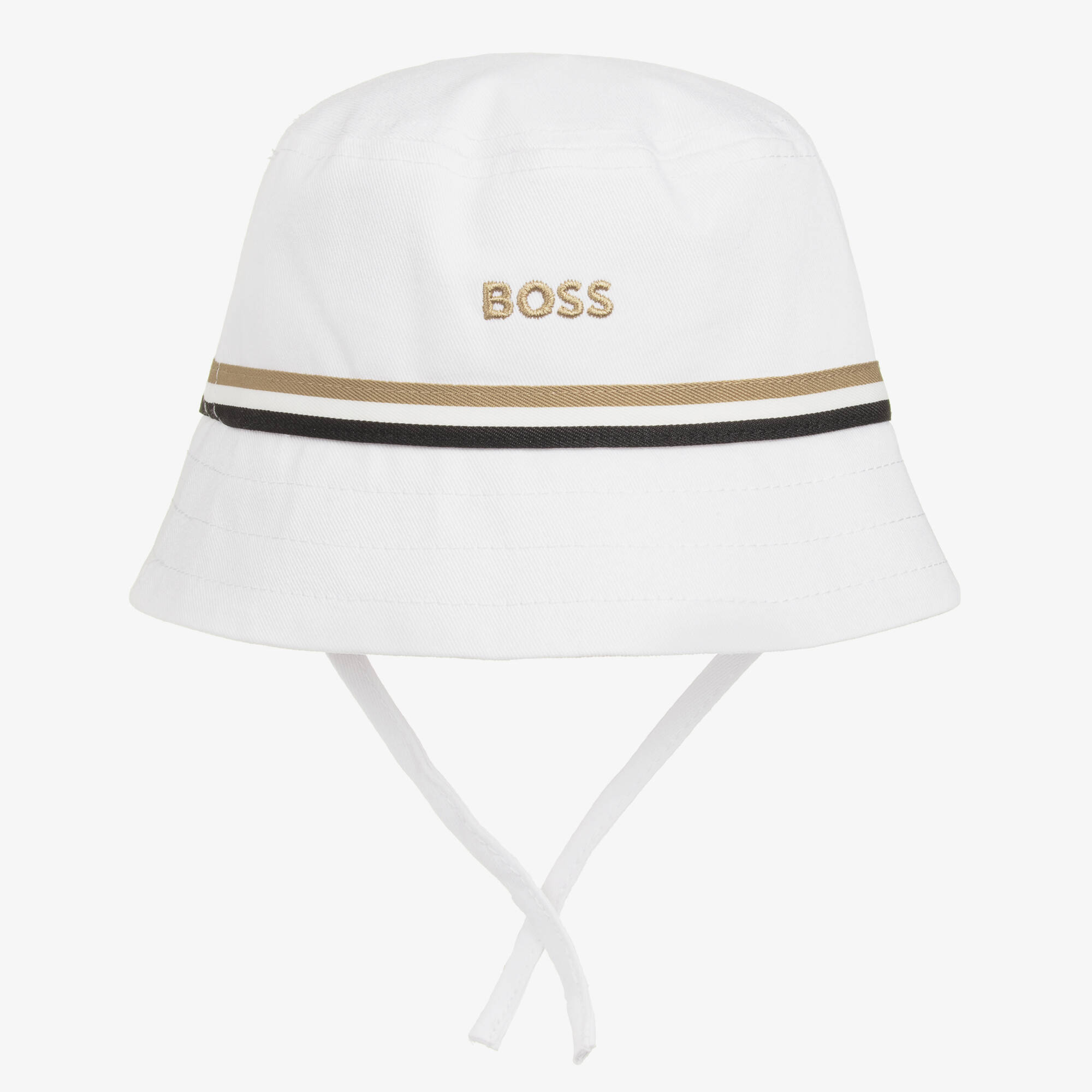 BOSS - Boys Crisp Cotton Sun Hat | Childrensalon Outlet