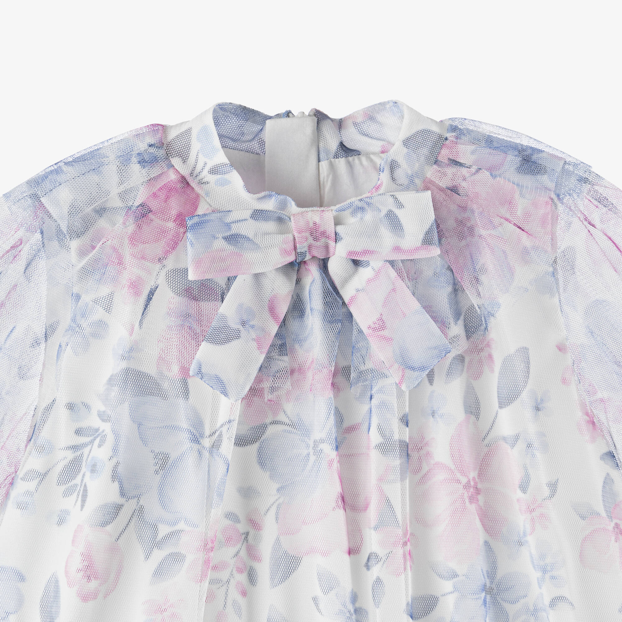 Childrensalon Occasions - Girls Dreamy Floral Tulle Gown ...