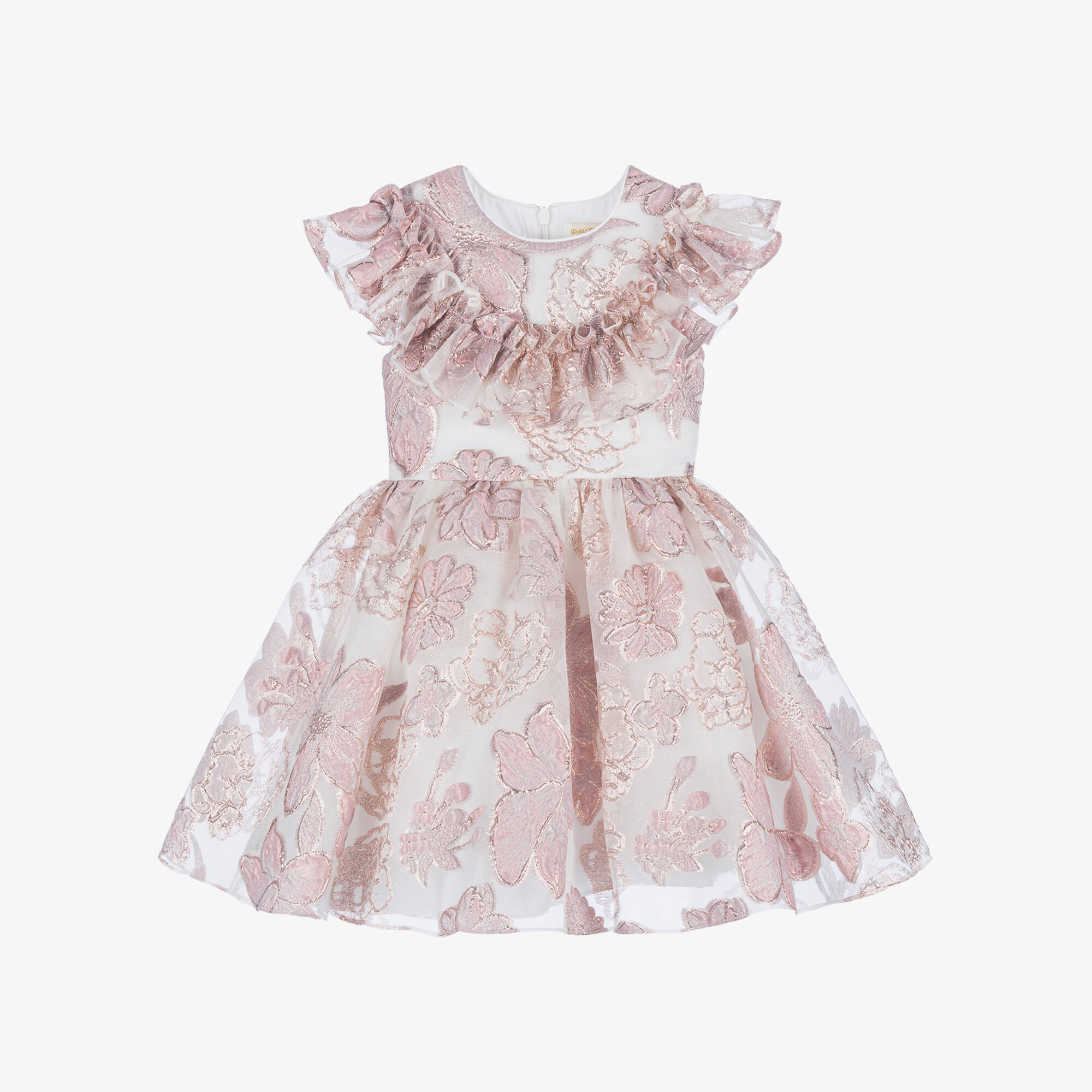 David Charles - Girls Radiant Organza Frock | Childrensalon Outlet