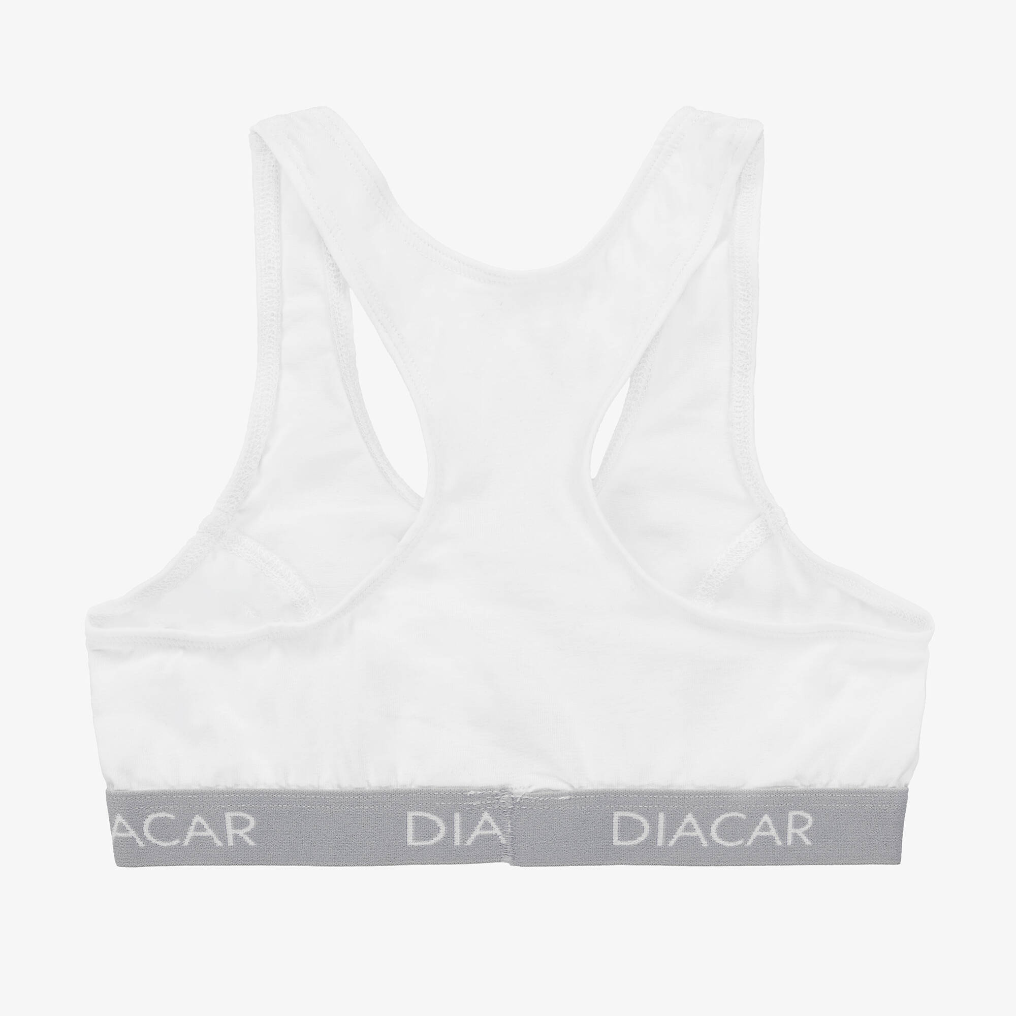 Diacar - Girls Soft White Racerback Top | Childrensalon Outlet