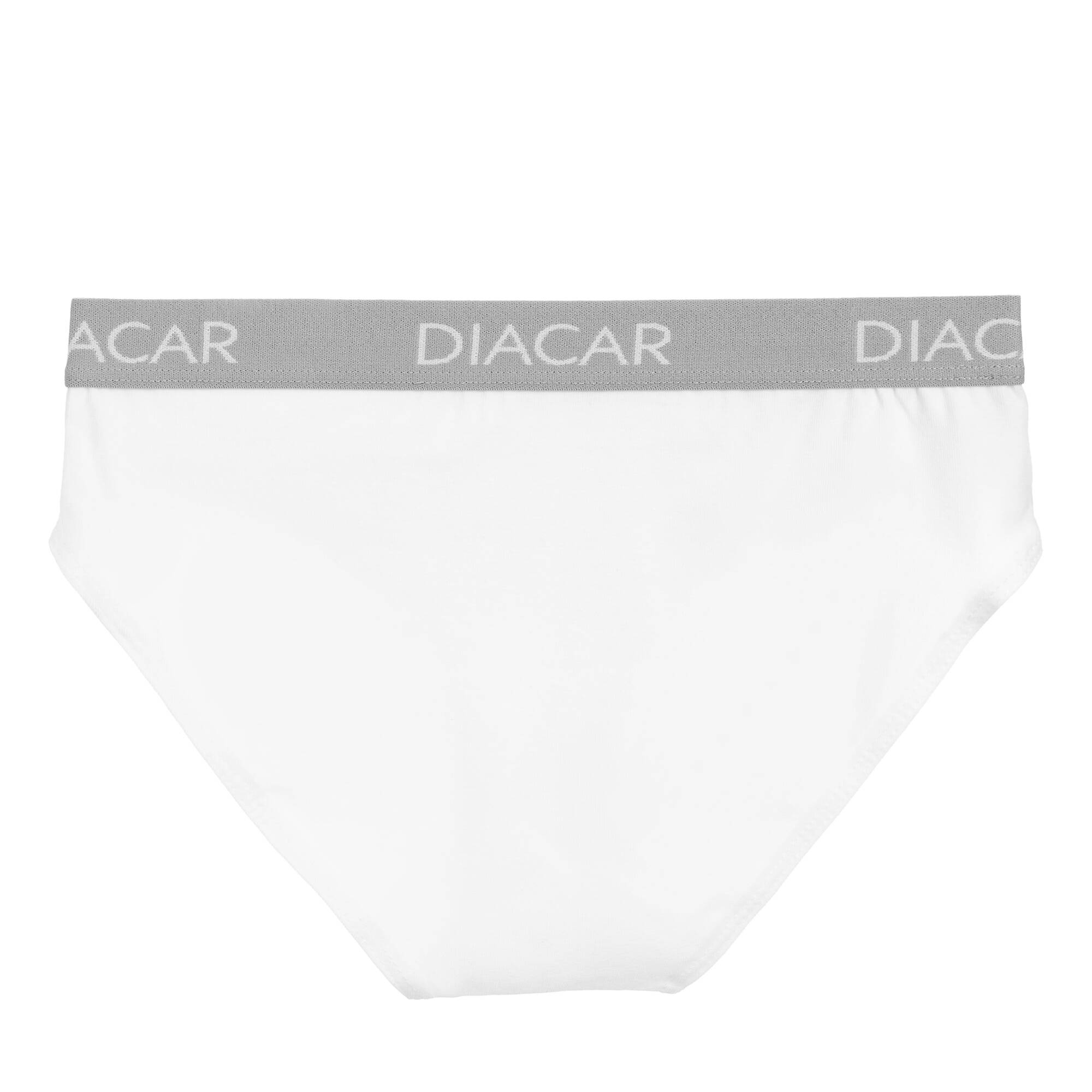 Diacar - Girls White Cotton Knickers | Childrensalon Outlet