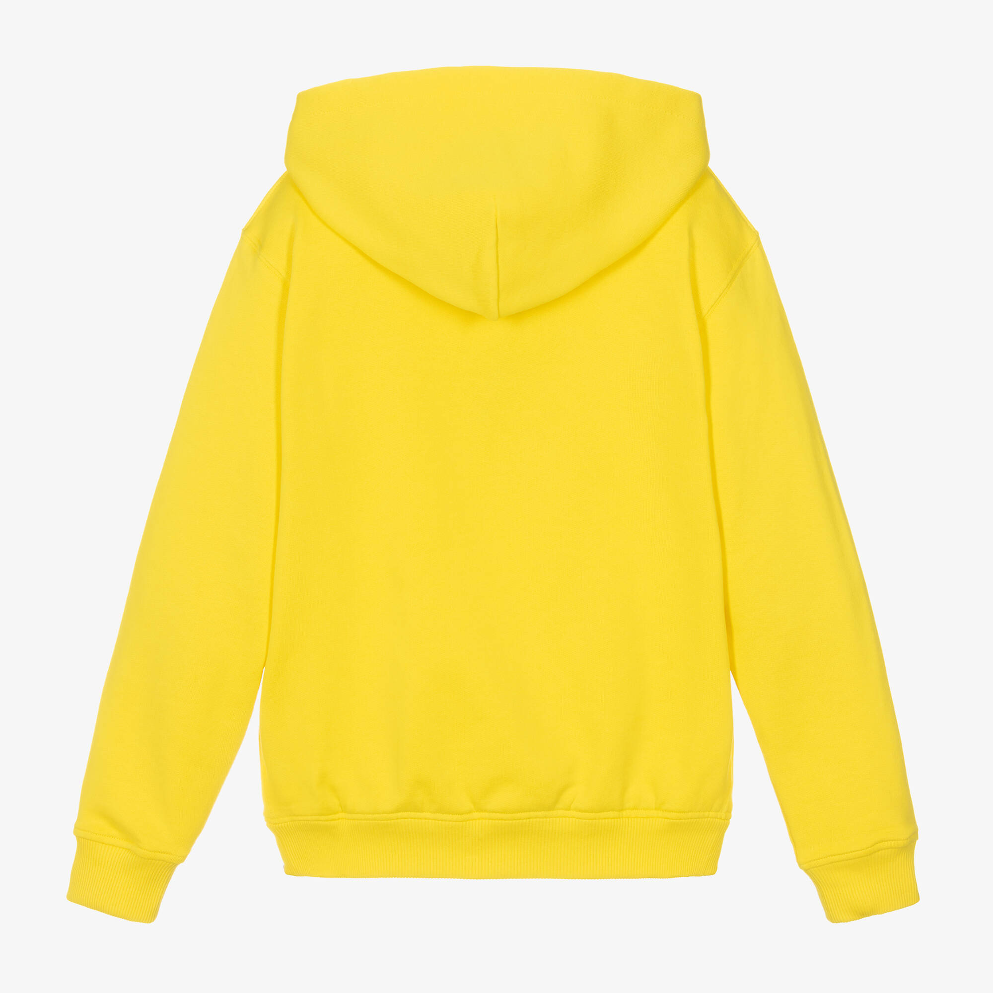 Dolce & Gabbana - Teen Boys Yellow DG Logo Hoodie | Childrensalon Outlet