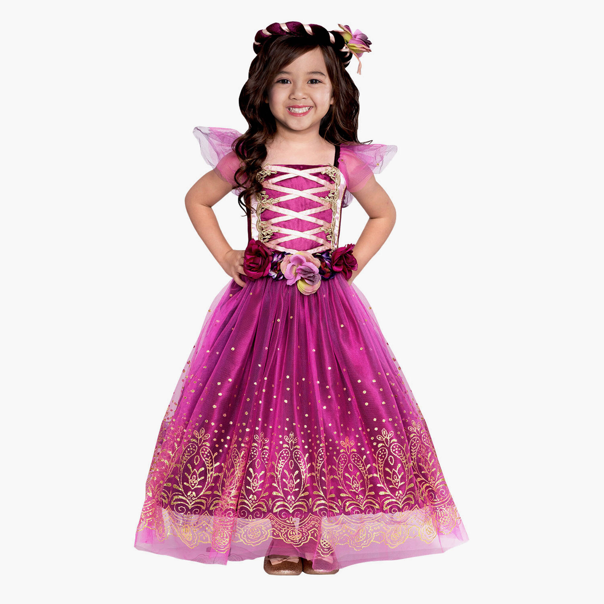 Dress Up by Design - Girls Plum Princess Costume | Childrensalon Outlet